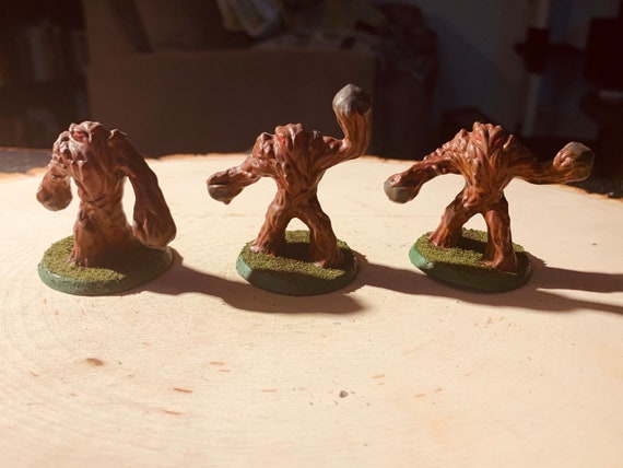 Earth Elemental Miniature Hand Painted for Dungeons & Dragons | Etsy