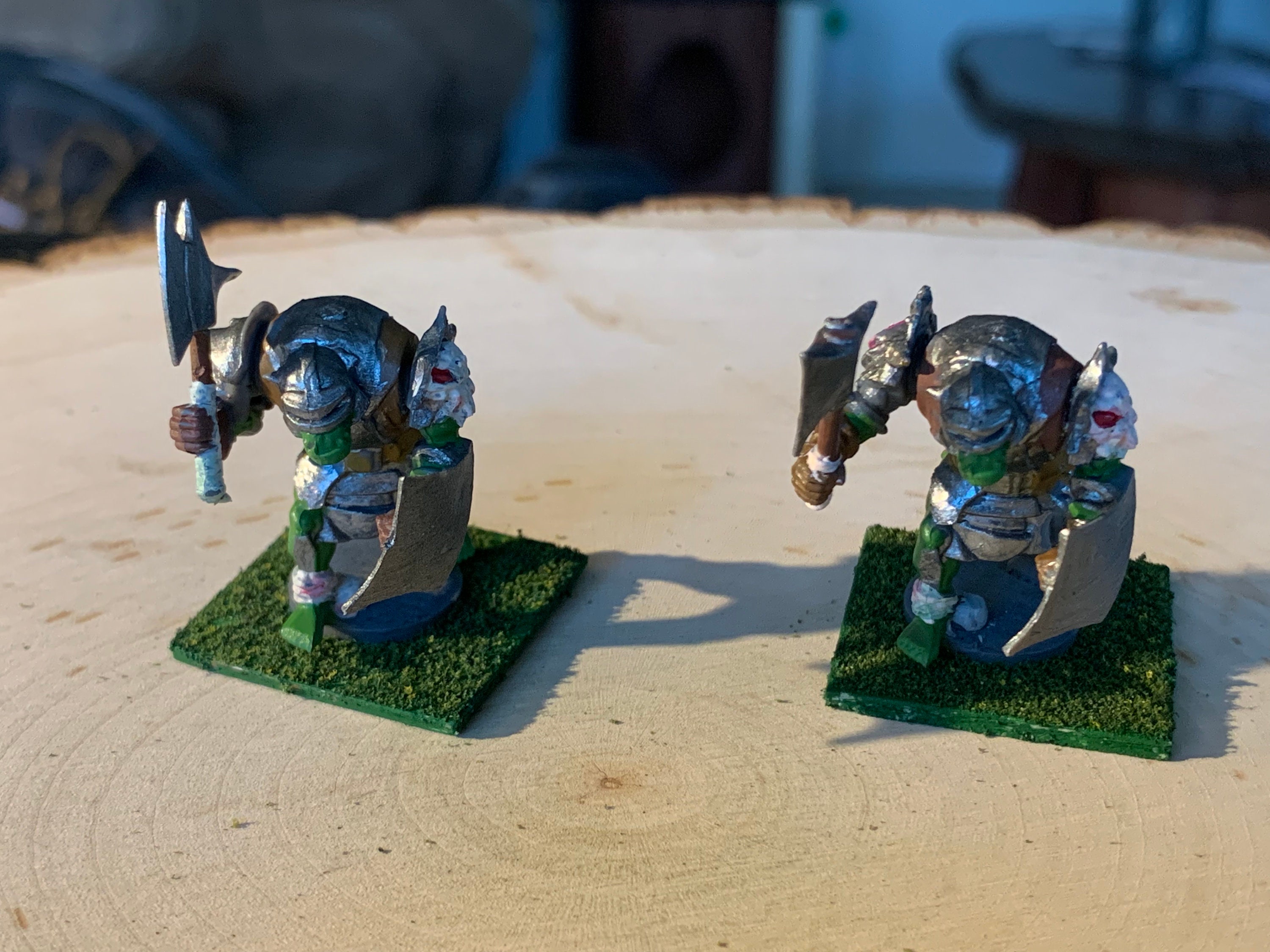 Male Orc Hand Painted Dungeons & Dragons Miniature - Etsy