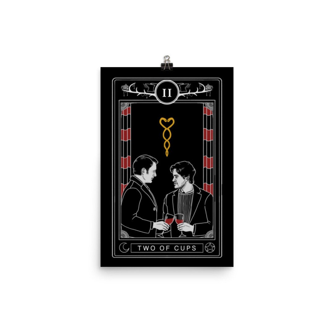 Hannibal "two of Cups" Tarot Print - Etsy
