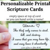 10 Dog Printable Scripture Cards C2 INSTANT DOWNLOAD, Cute Dog Puppy ...