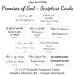 10 Promises of God Plain Cards -C4- INSTANT DOWNLOAD, Simple Plain ...