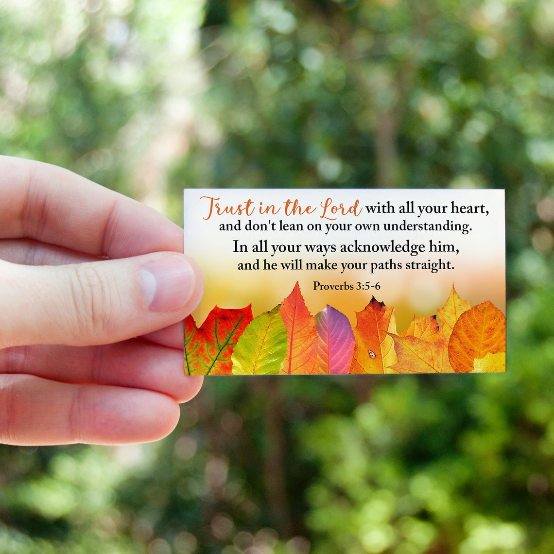 10 Fall Autumn Printable Scripture Cards -C1- INSTANT DOWNLOAD, Fall ...