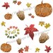 Autumn Fall Digital Paper- INSTANT DOWNLOAD, Autumn Fall Glitter ...