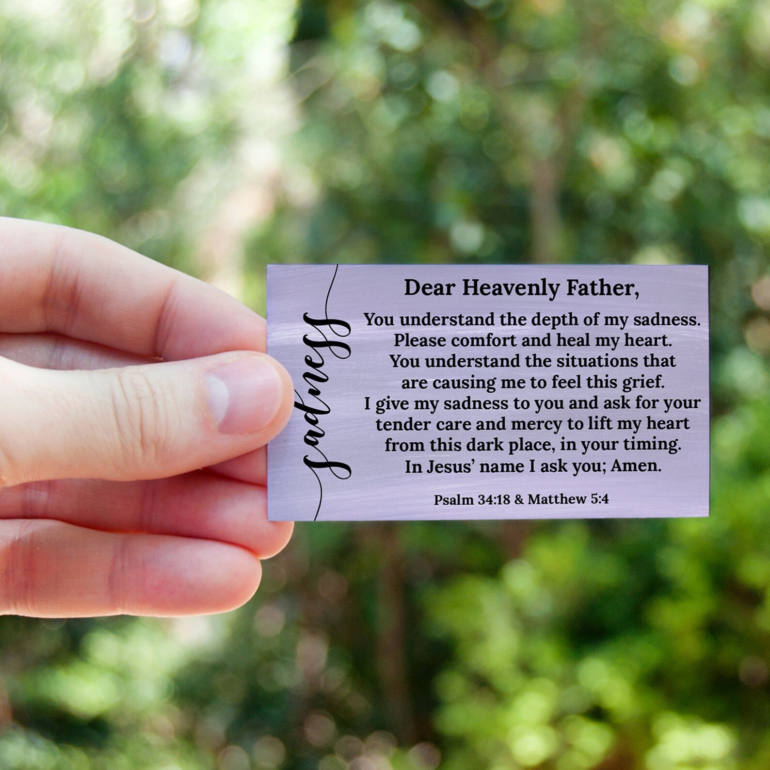 10 Printable Topic Prayer Cards -C1- INSTANT DOWNLOAD, Prayer Cards ...