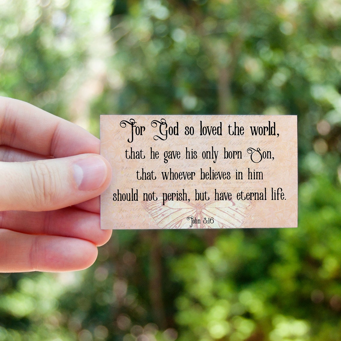 10 Vintage Printable Scripture Cards C2 INSTANT DOWNLOAD, Popular Well ...