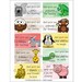 10 Kids Cartoon Animal Christian Cards -kids Collection #3- INSTANT ...