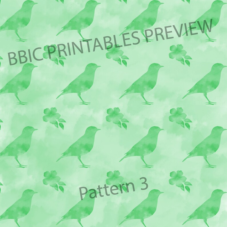 Watercolor Bird Digital Paper INSTANT DOWNLOAD 12x12 15 | Etsy