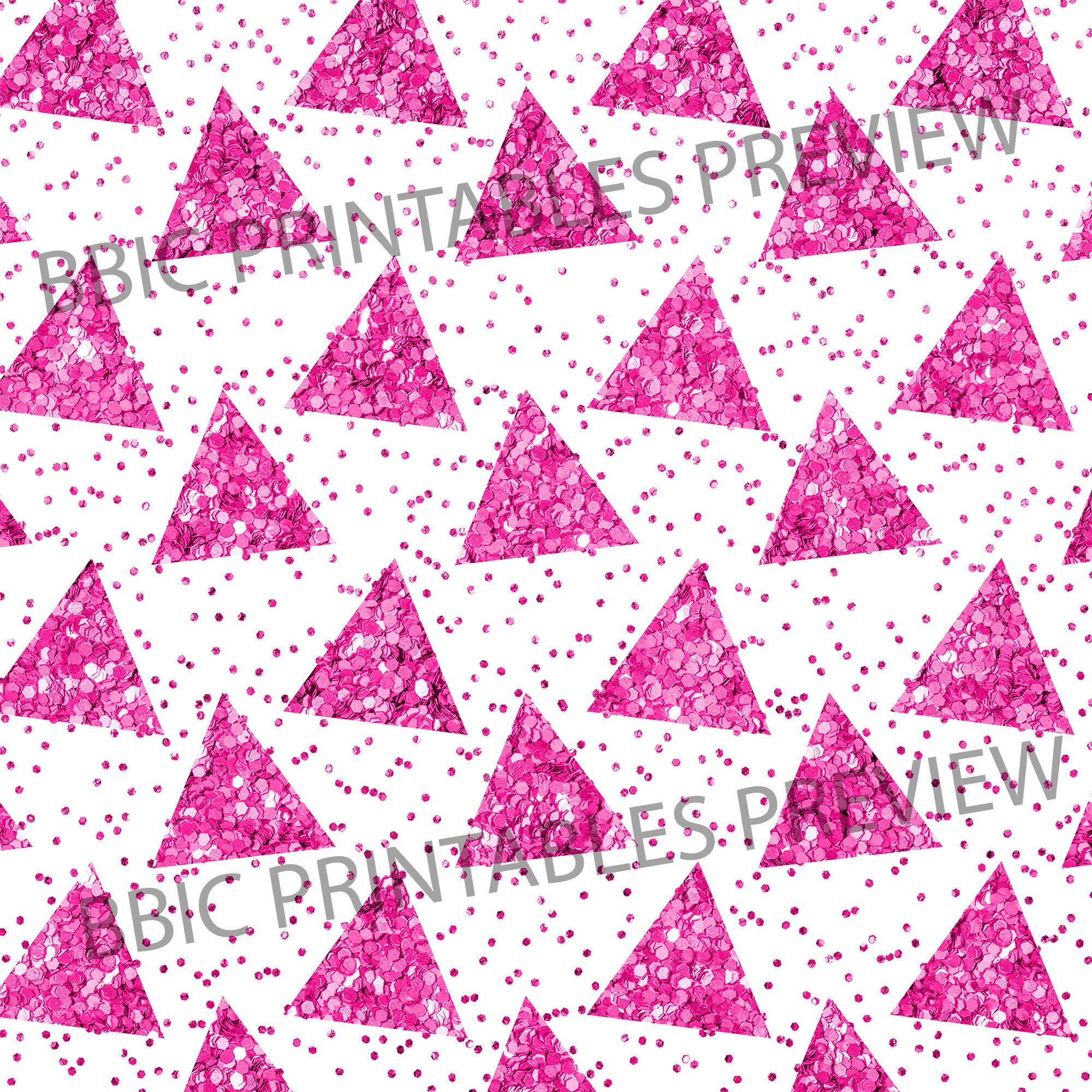 Glitter Triangles Digital Paper INSTANT DOWNLOAD 12x12 - Etsy