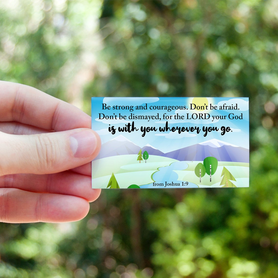 10 Travel Printable Scripture Cards collection 1 INSTANT DOWNLOAD ...