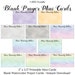 20 Watercolor Prayer Cards- DIGITAL DOWNLOAD, Blank Watercolor ...