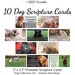 10 Dog Printable Scripture Cards -C2- INSTANT DOWNLOAD, Cute Dog Puppy ...