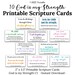 100 Scripture Cards Who God is to Me DOWNLOAD 2x3.5 40% OFF Christian ...