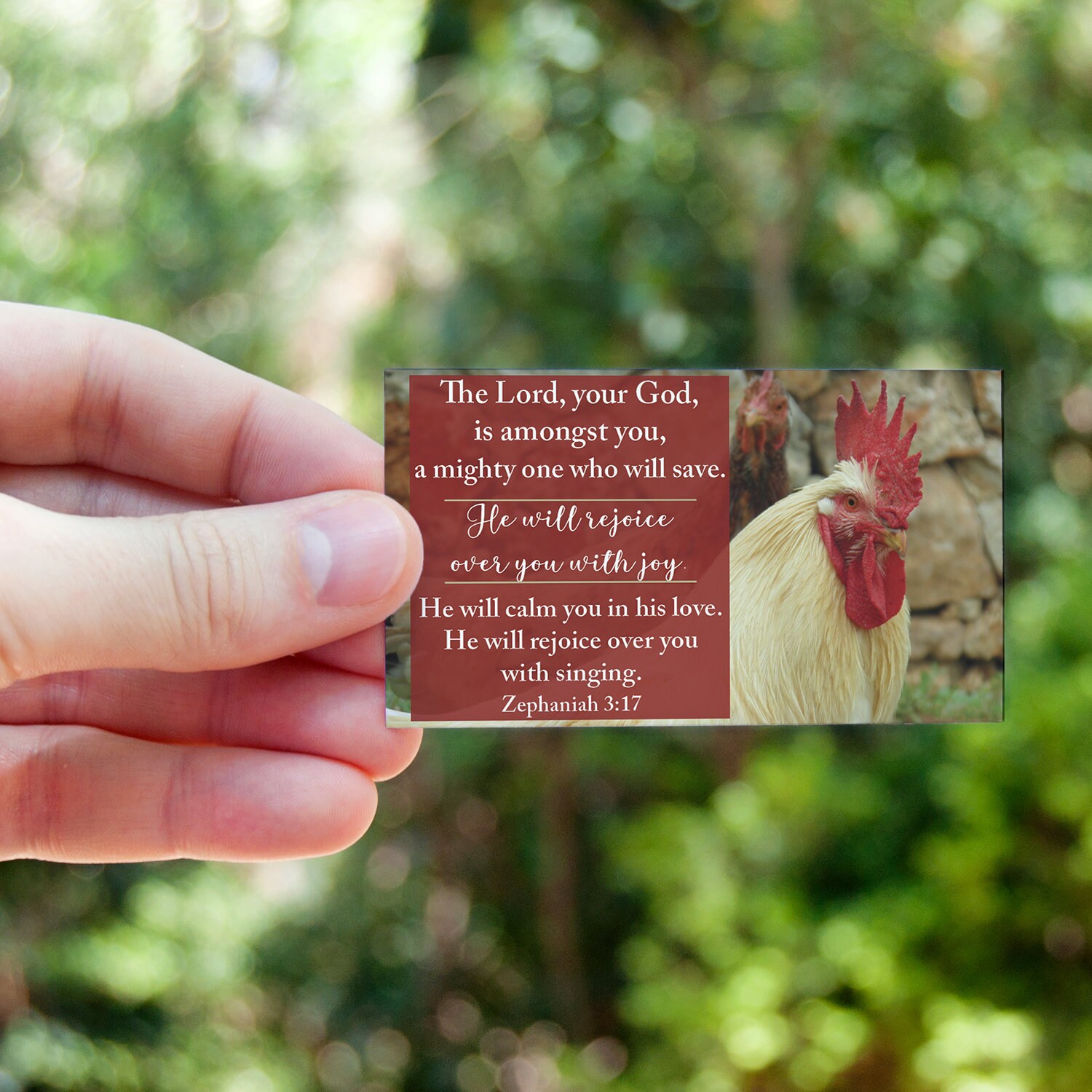 10 Farm Animal Printable Scripture Cards -C1- INSTANT DOWNLOAD, Farm ...