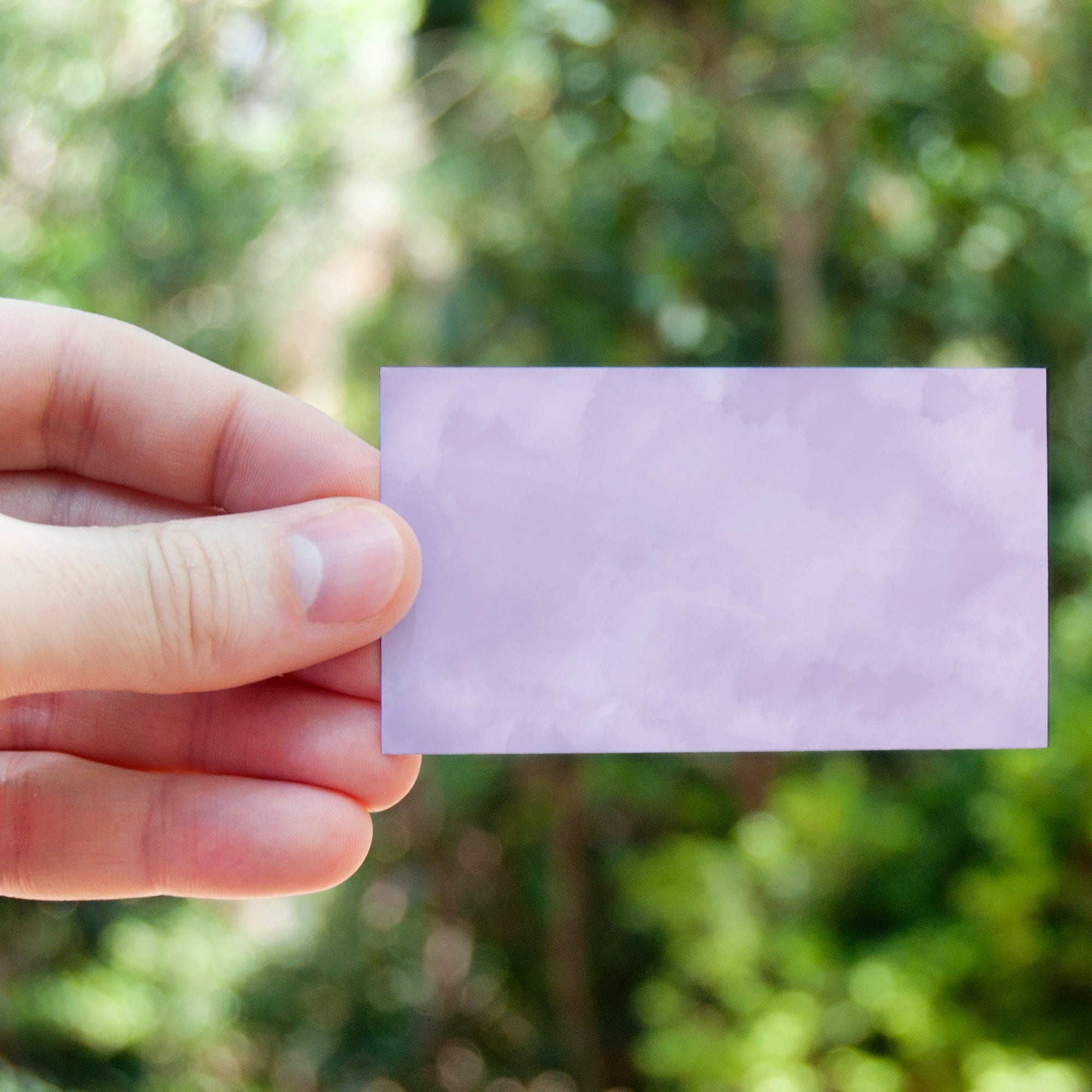 20 Blank Watercolor Mini Cards- DIGITAL DOWNLOAD, Printable Multicolor ...