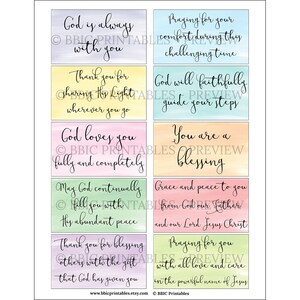 Bless Others Printable Mini Cards C1 INSTANT DOWNLOAD | Etsy