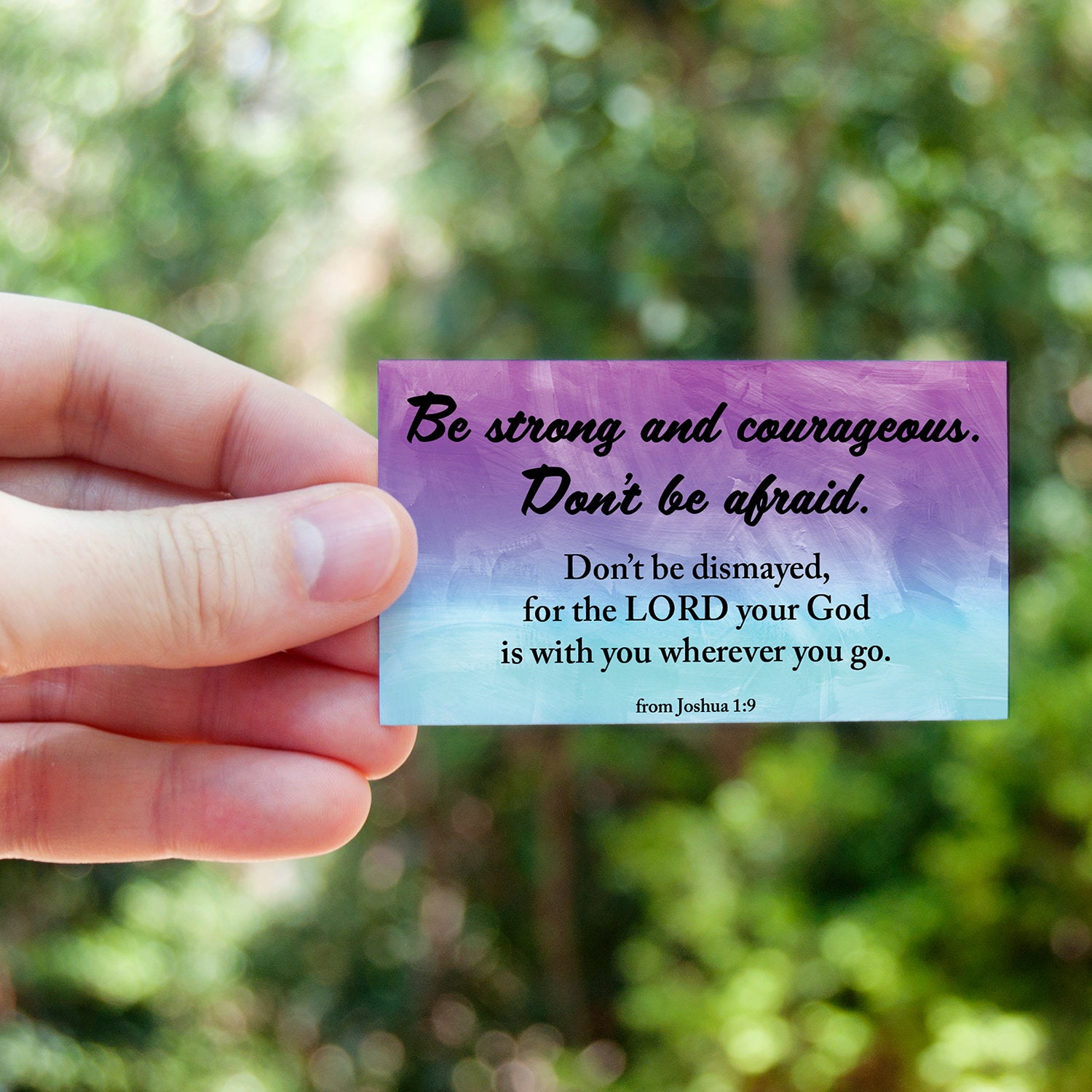 10 Fear Not Printable Scripture Cards -do Not Fear Collection #1 ...