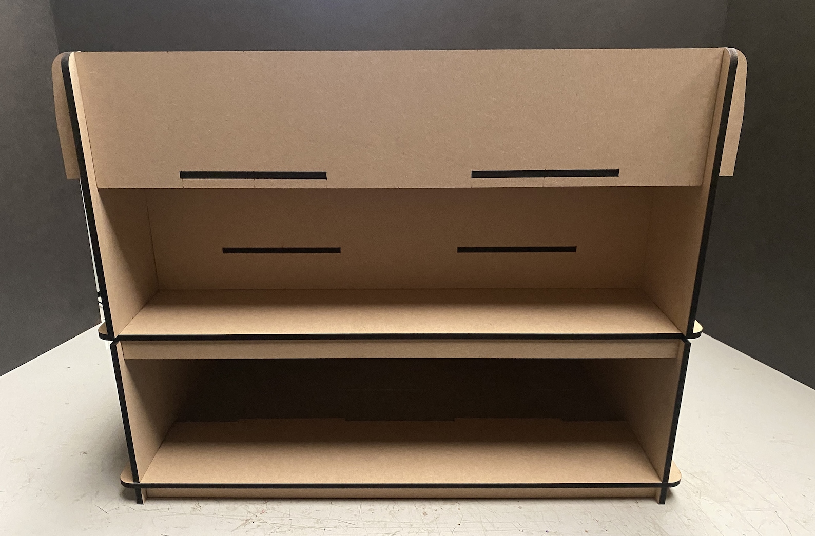 Collapsible MDF Display Shelf: Craft Fair Tiered Stand - Etsy