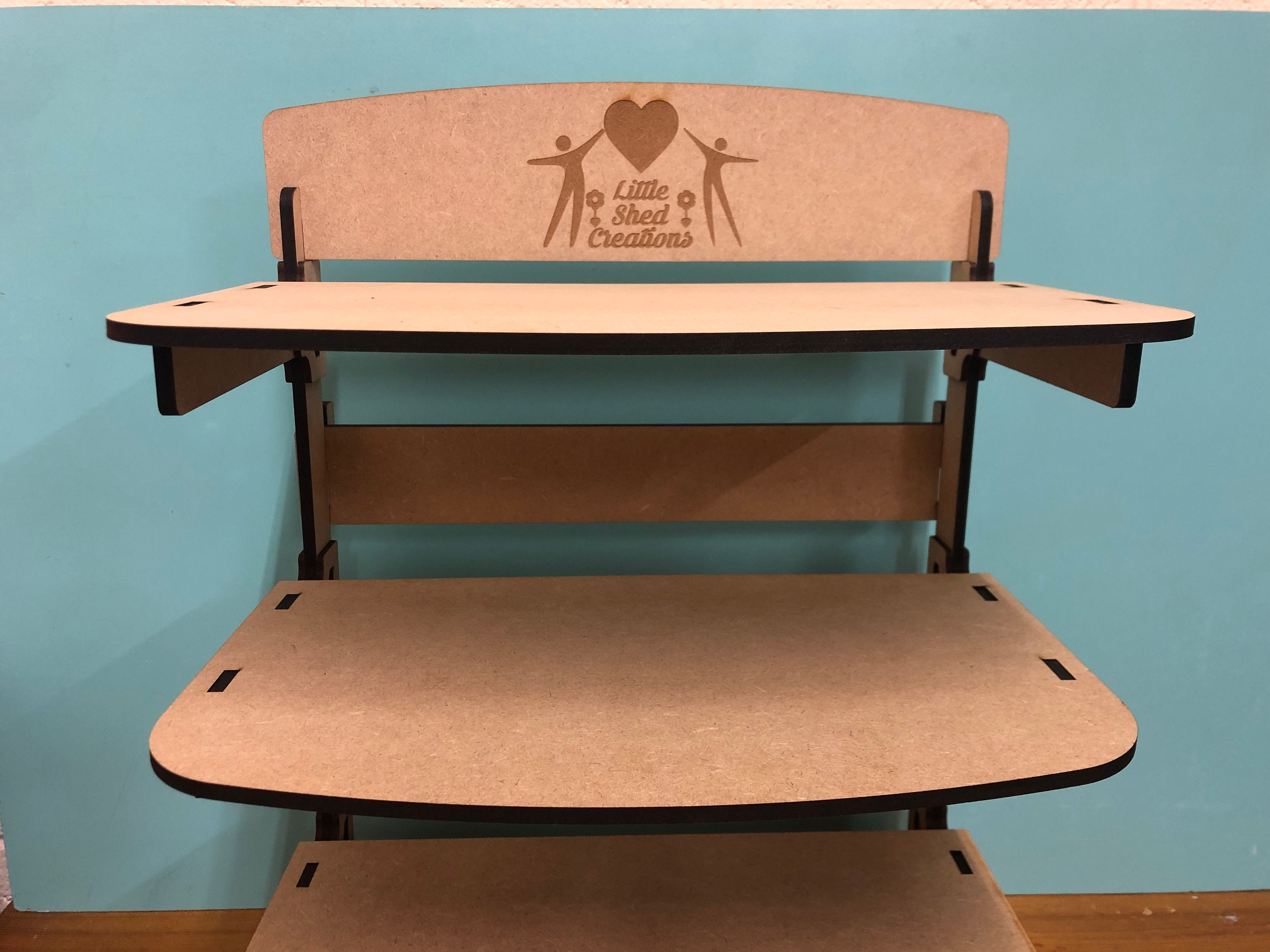 3 Shelf Collapsible Display Stand Craft Fair Display Stock - Etsy