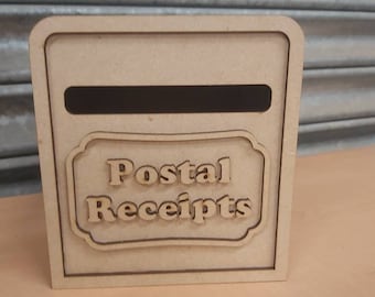 Receipt Storage Box - Etsy