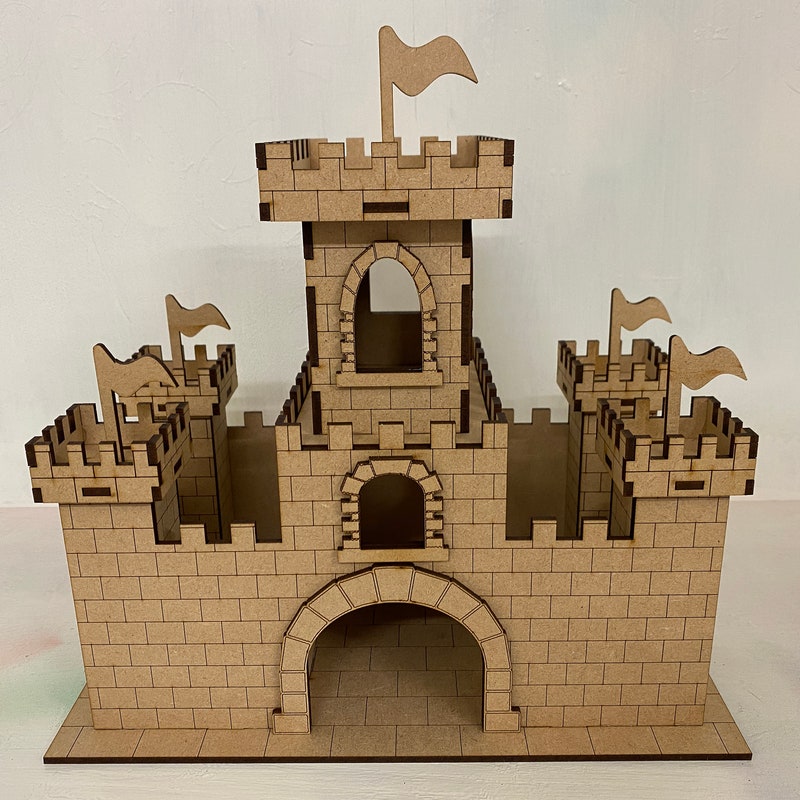 Wooden Castle - Etsy