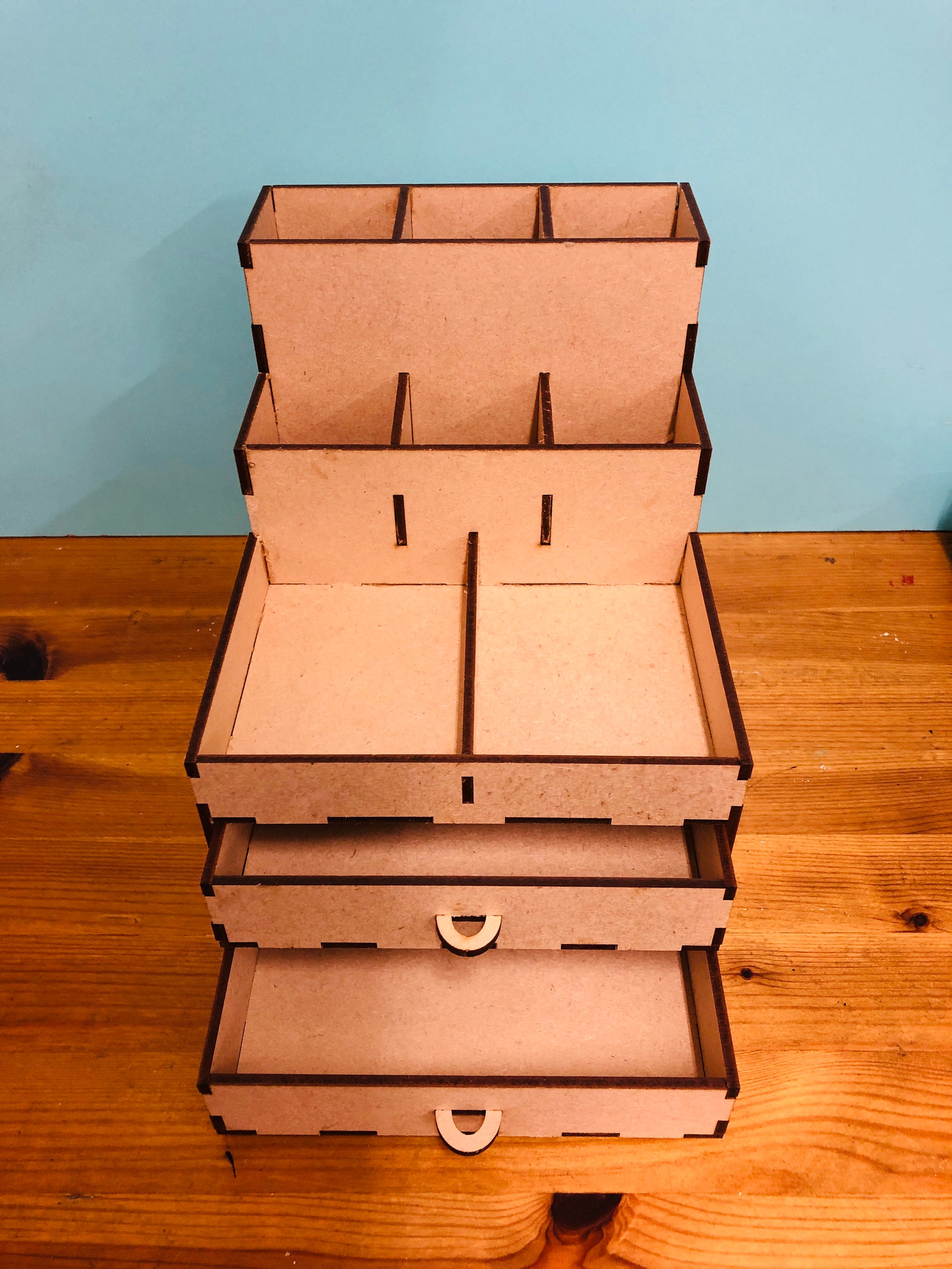 Desk Tidy Pen Storage Laser Cut Desk Organiser Stationery - Etsy UK