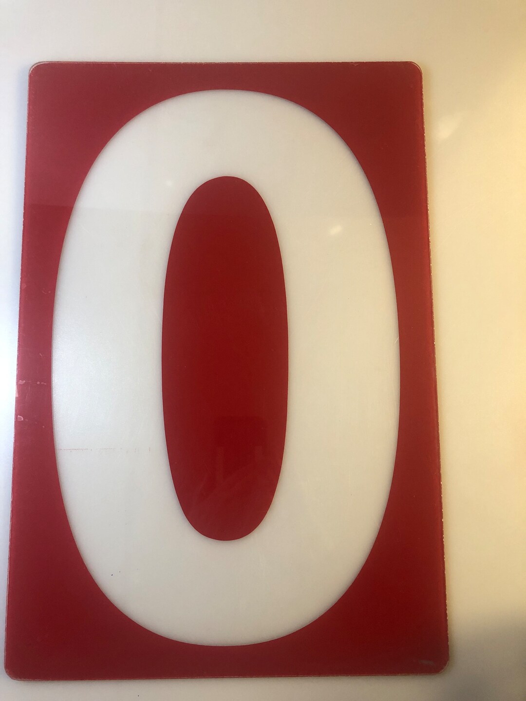 Vintage 17x11.5 Inch Analog Hand Operated GAS Station Numbers - Etsy