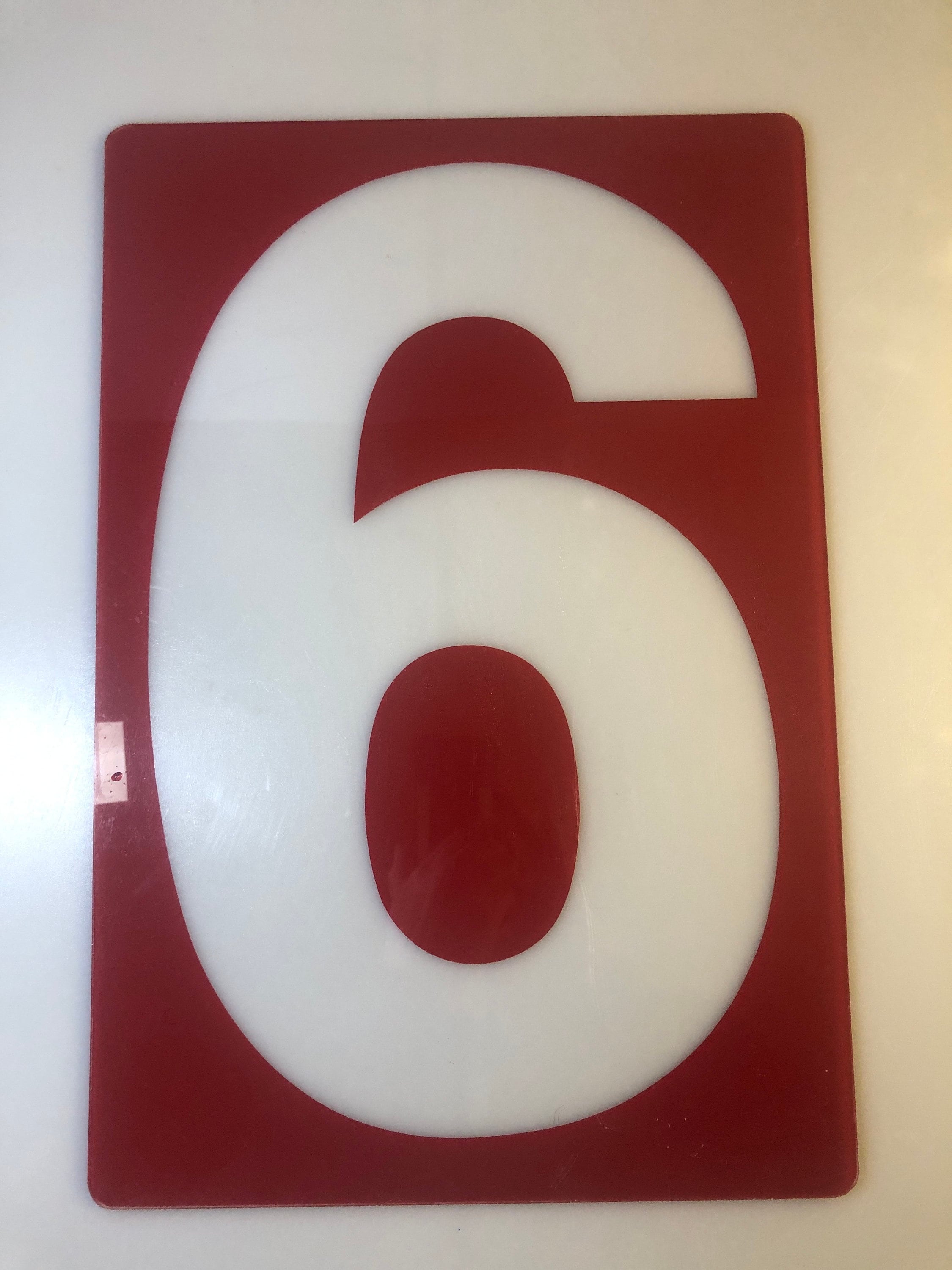 Vintage 17x11.5 Inch Analog Hand Operated GAS Station Numbers - Etsy