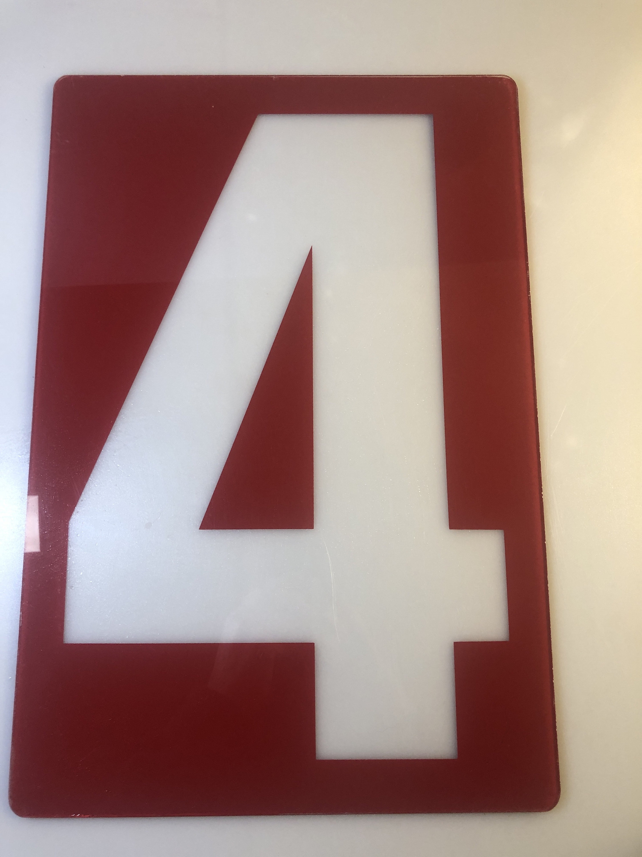 Vintage 17x11.5 Inch Analog Hand Operated GAS Station Numbers - Etsy
