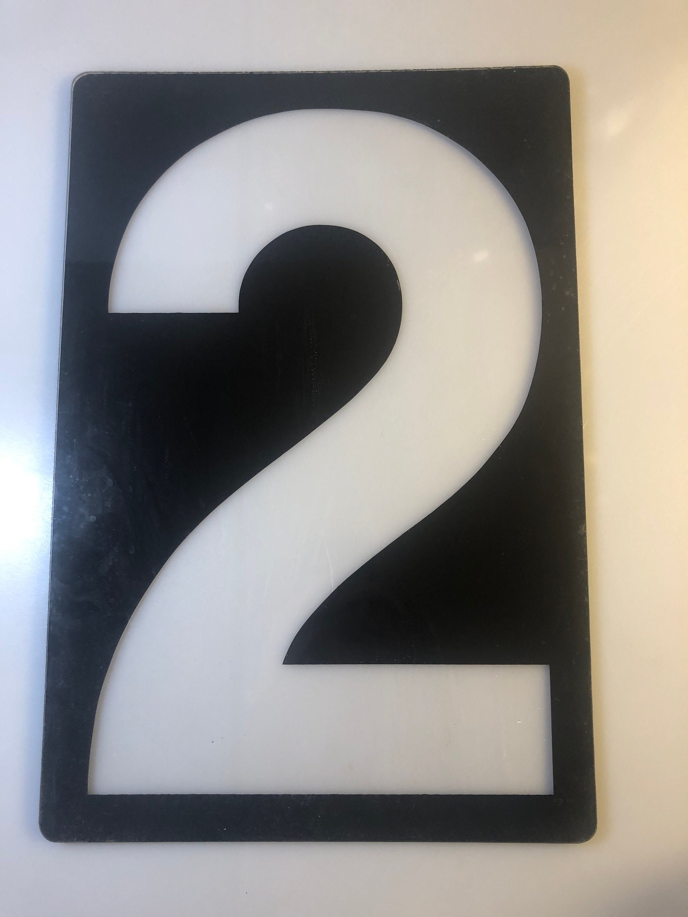 Vintage 17x11.5 Inch Analog Hand Operated GAS Station Numbers - Etsy