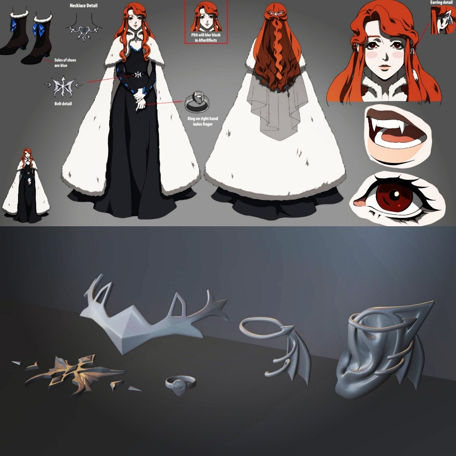 Lenore Cosplay Accessories Bundle | Etsy