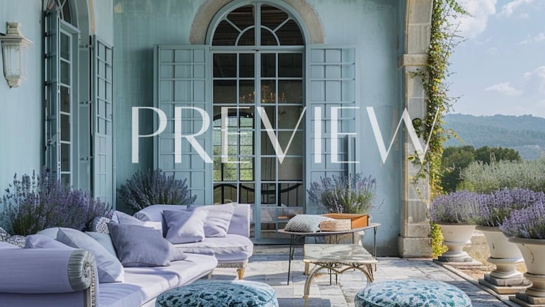 Spring Summer Virtual Backgrounds / Lavender Nature Office Meeting ...