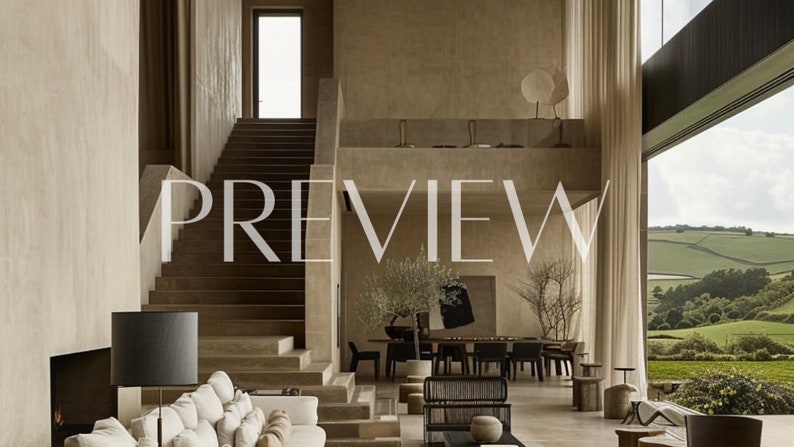 Spring Summer Virtual Backgrounds Elegant Nature Minimalist Meeting ...