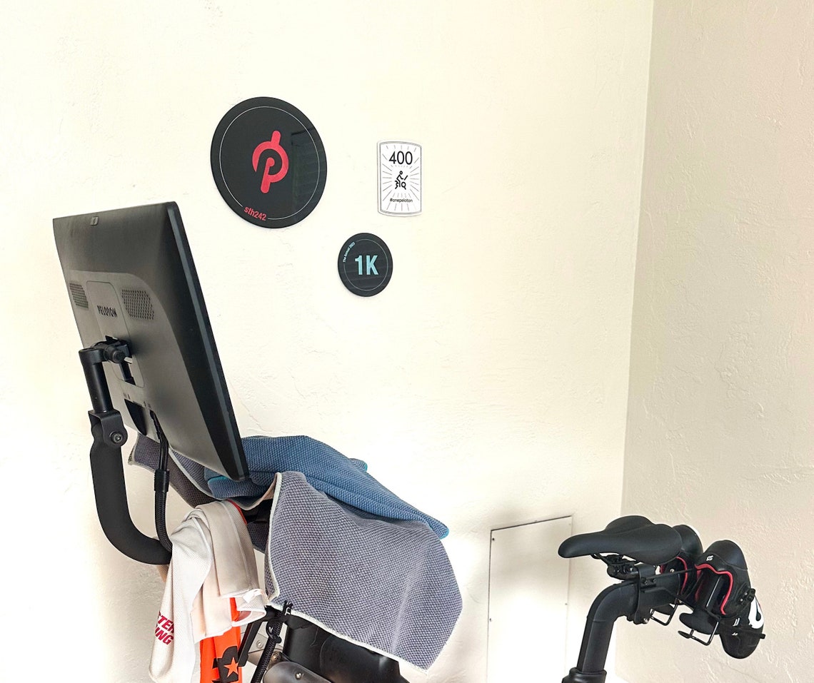 Milestone Plaques | Fitness Wall Plaque | Cycling Accomplishment | Home ...