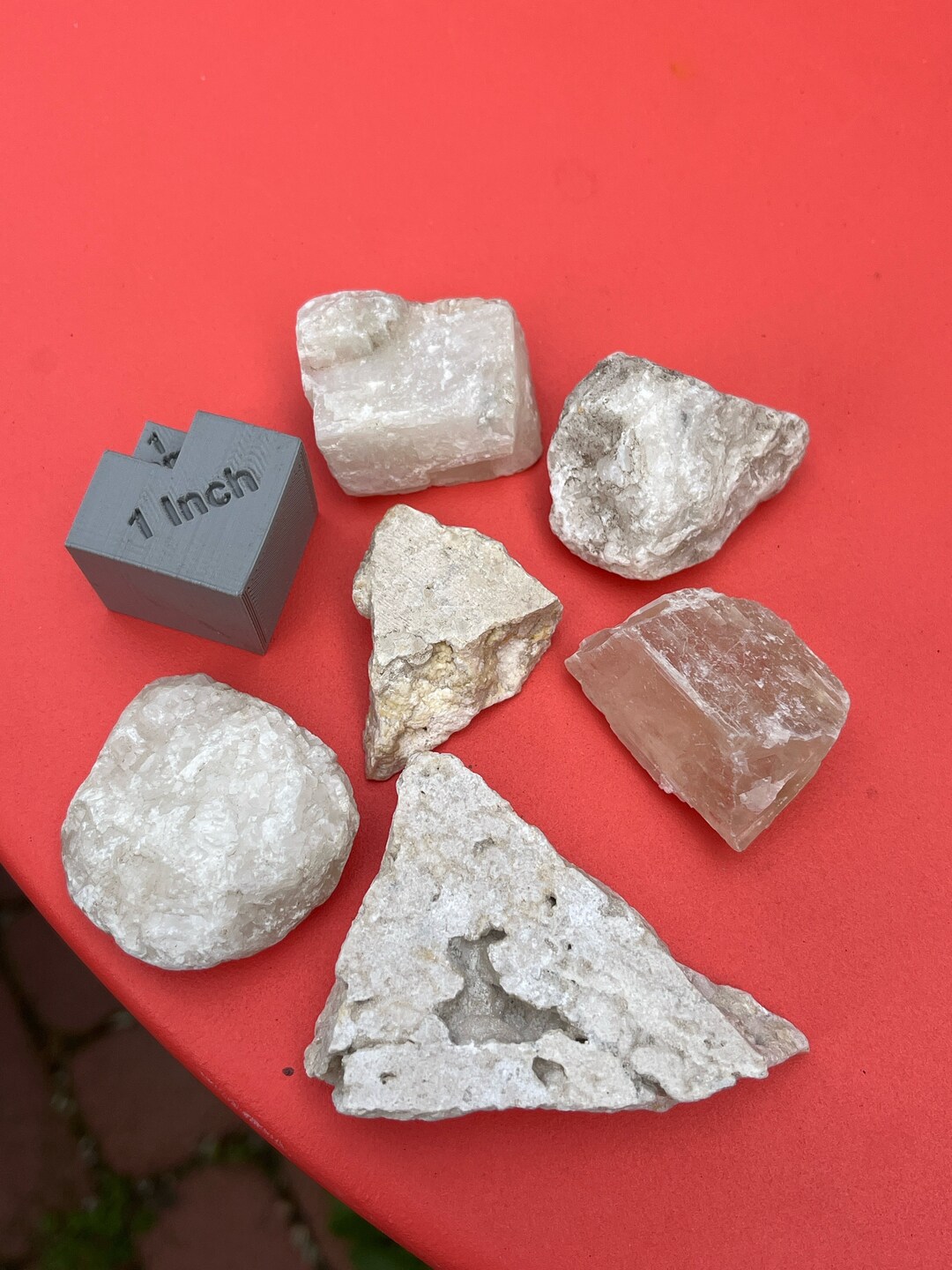 Calcium Carbonate Rock Variety Pack: Calcite Rhombs, Limestone, and ...