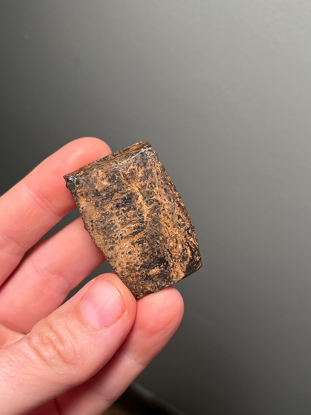 Neat Elongated Cube of Goethite After Pyrite From Montgomery Co., North ...