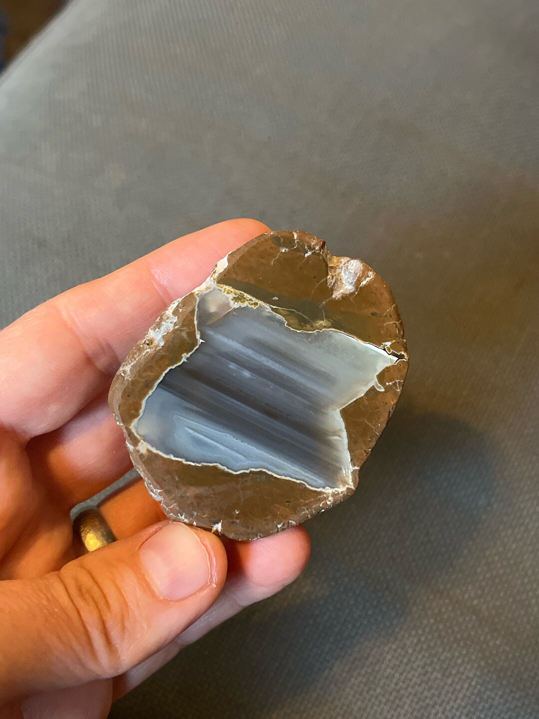 Spectacular Face-polished Translucent “thunderegg” From Oregon! - Etsy