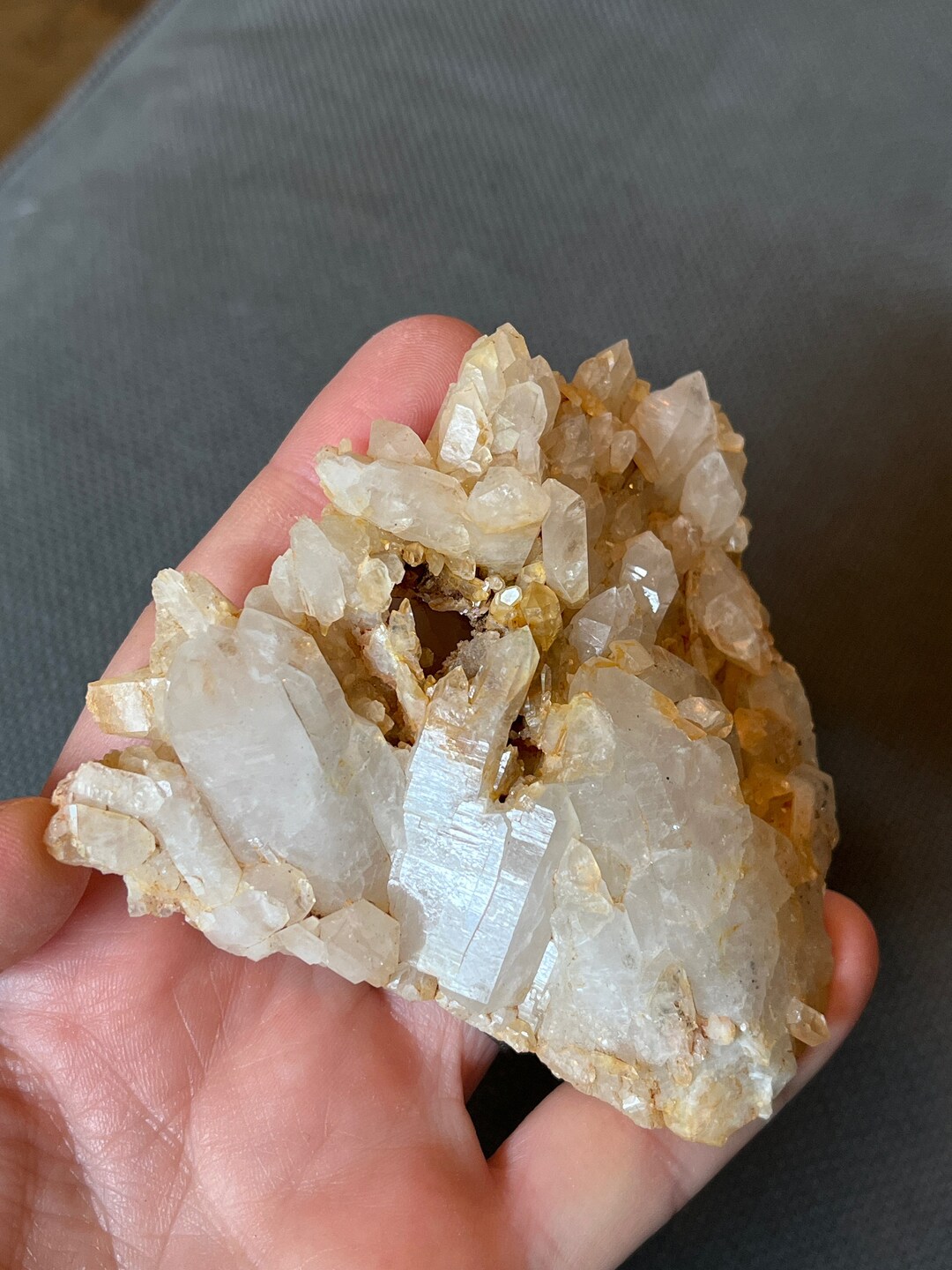 Pretty Quartz Crystal Cluster From Arkansas - Etsy