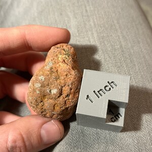 Nicely Smoothed Rhyolite Porphyry Sample From Minnesota. Textbook ...