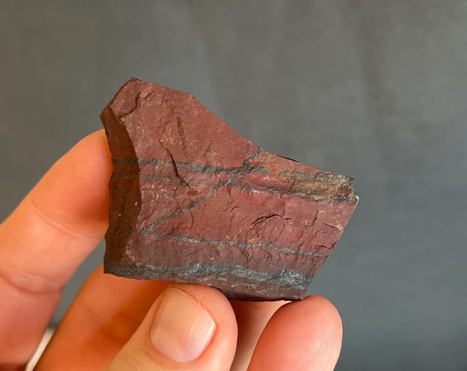 Classic Banded Iron Formation (BIF) From the Vermilion Iron Range in ...