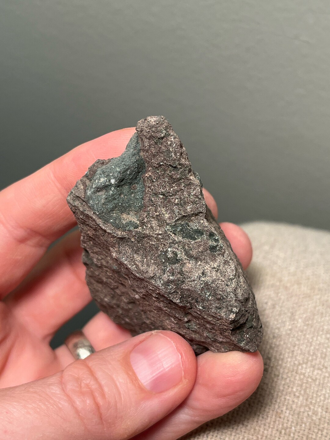 Classic Amygdaloidal Basalt From Lake Superior! Beautiful Pumpellyite ...