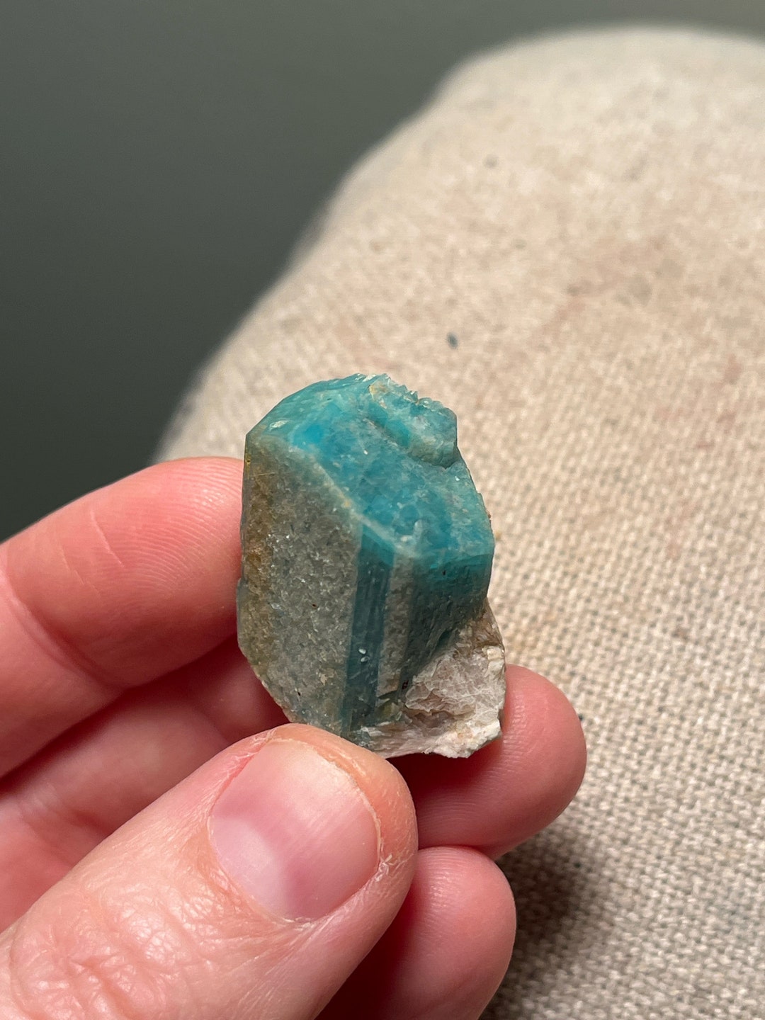 Beautiful Sample of Microcline Var. Amazonite From Famous Smoky Hawk ...