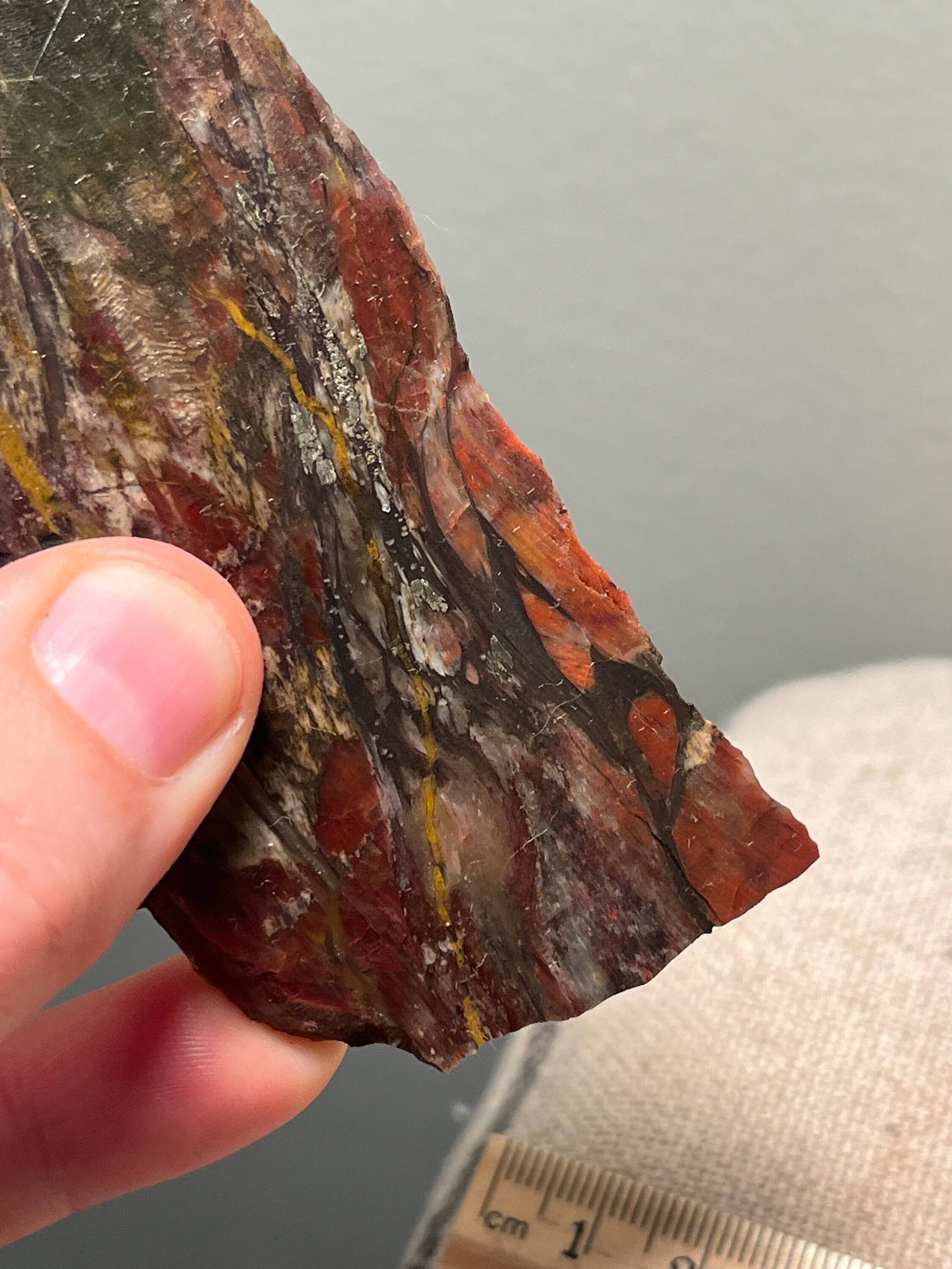 Aesthetic Slice of binghamite From the Cuyuna Range in Minnesota - Etsy
