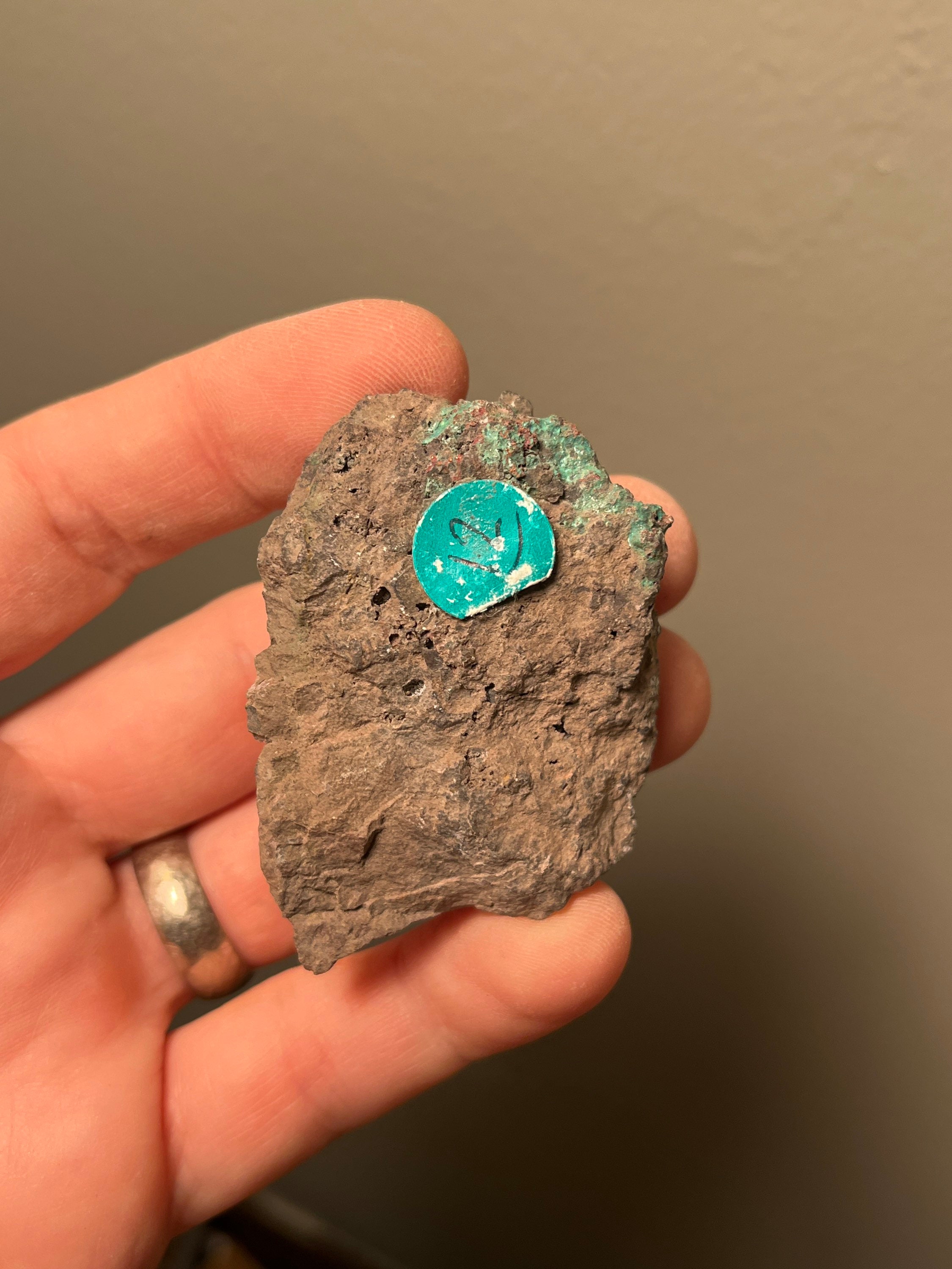 Native Copper in Basalt With Neat Patina From the UP Michigan - Etsy