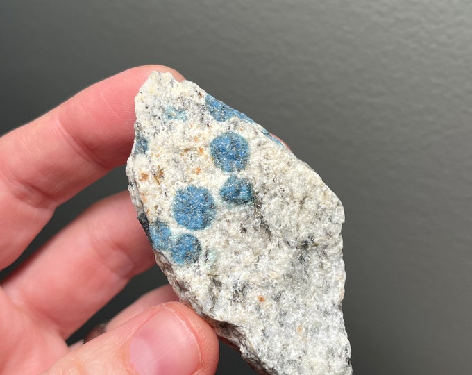 Fascinating K2 Granite With Azurite From Pakistan - Etsy