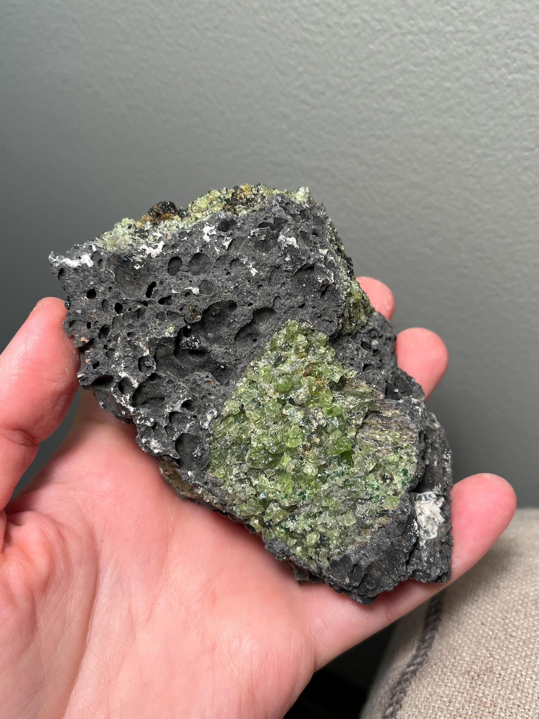 Large Sample of Alkali Basalt With Mantle Peridotite Xenoliths From ...