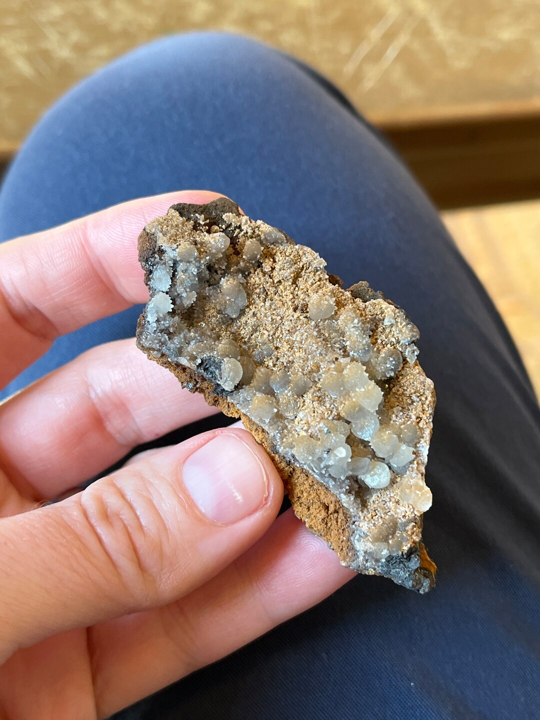 Lustrous Smithsonite Botryoids on Matrix From Famous Broken Hill ...