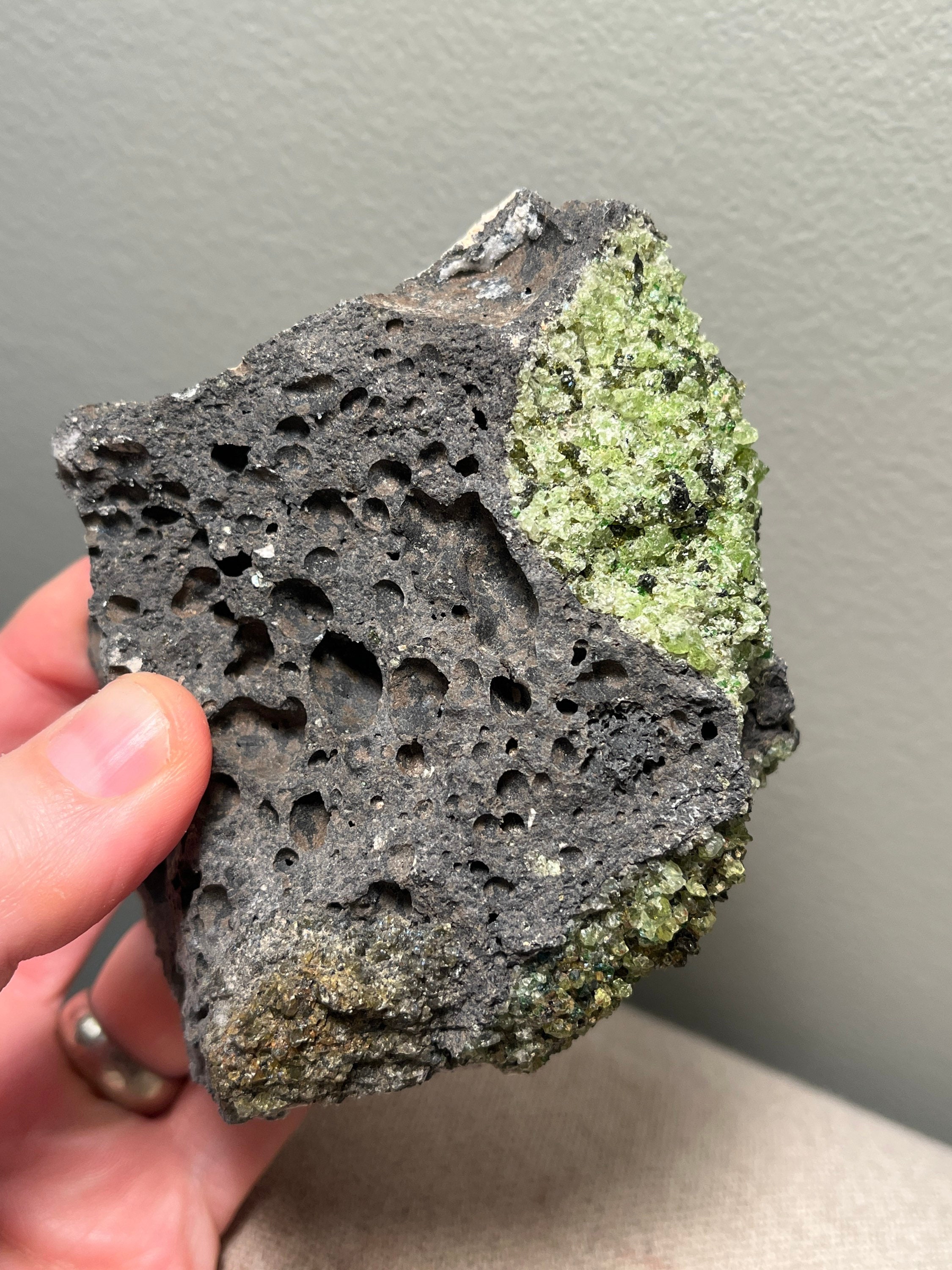 Large Sample of Alkali Basalt With Mantle Peridotite Xenoliths - Etsy