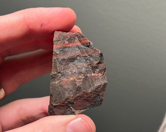 Classic Banded Iron Formation (BIF) From the Vermilion Iron Range in ...