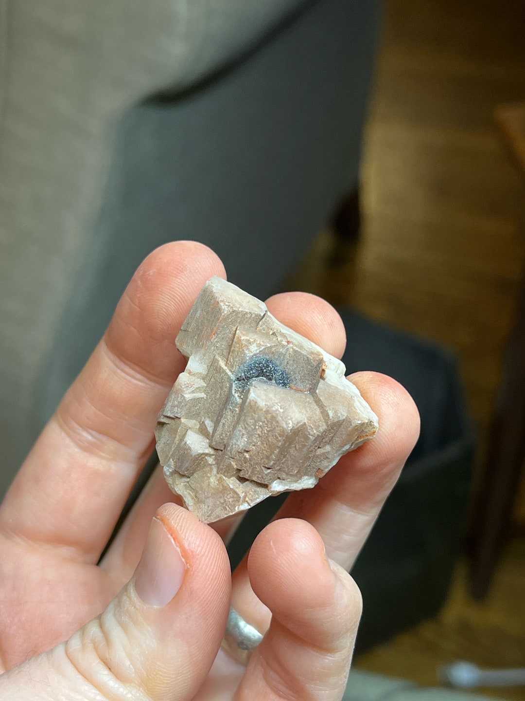 Neat Sample of Microcline With Interesting Hematite Coatings From ...