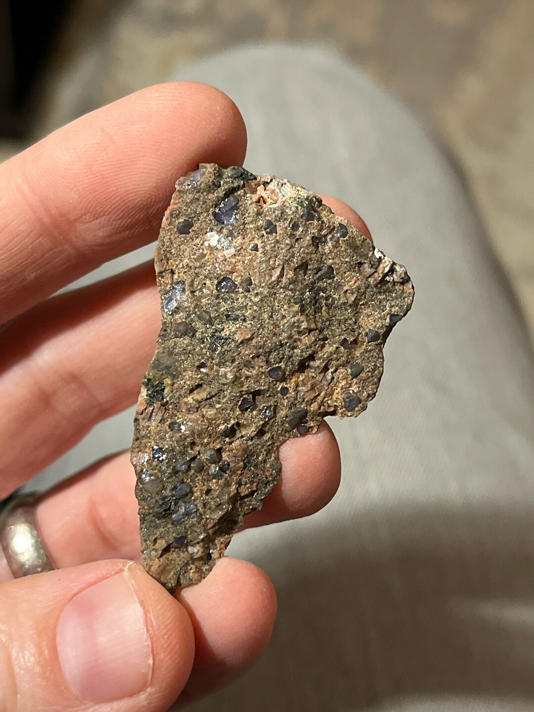 Llanite porphyritic Rhyolite With Blue Quartz From Llano County, Texas ...